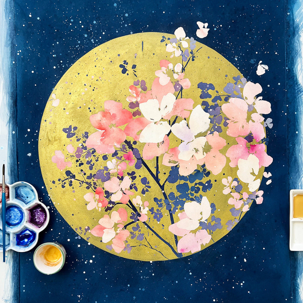 Floral Sunlight, Original Art | Ingrid Sanchez | CreativeIngrid | Ingrid Sanchez