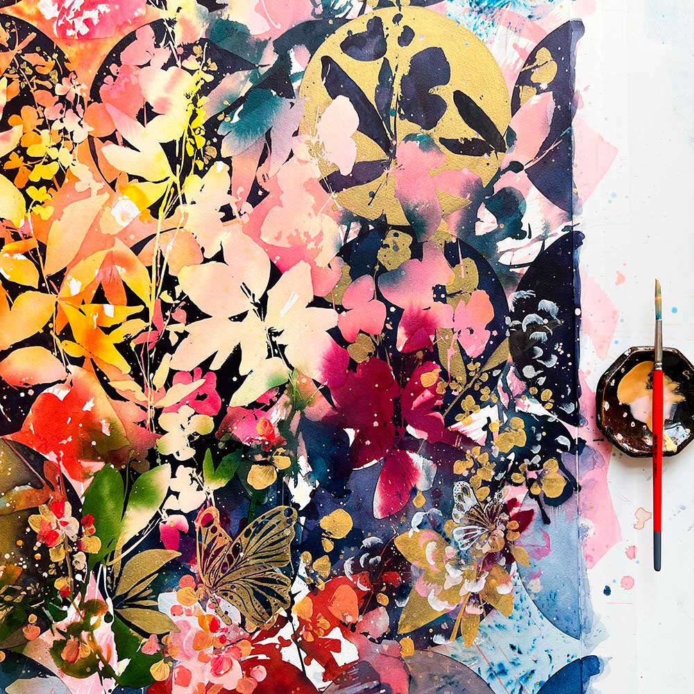 Butterfly Dream, Original Art | Ingrid Sanchez | CreativeIngrid ...