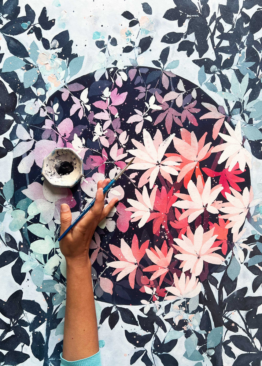 Winters Thaw, Original Art | Ingrid Sanchez | CreativeIngrid | Ingrid ...