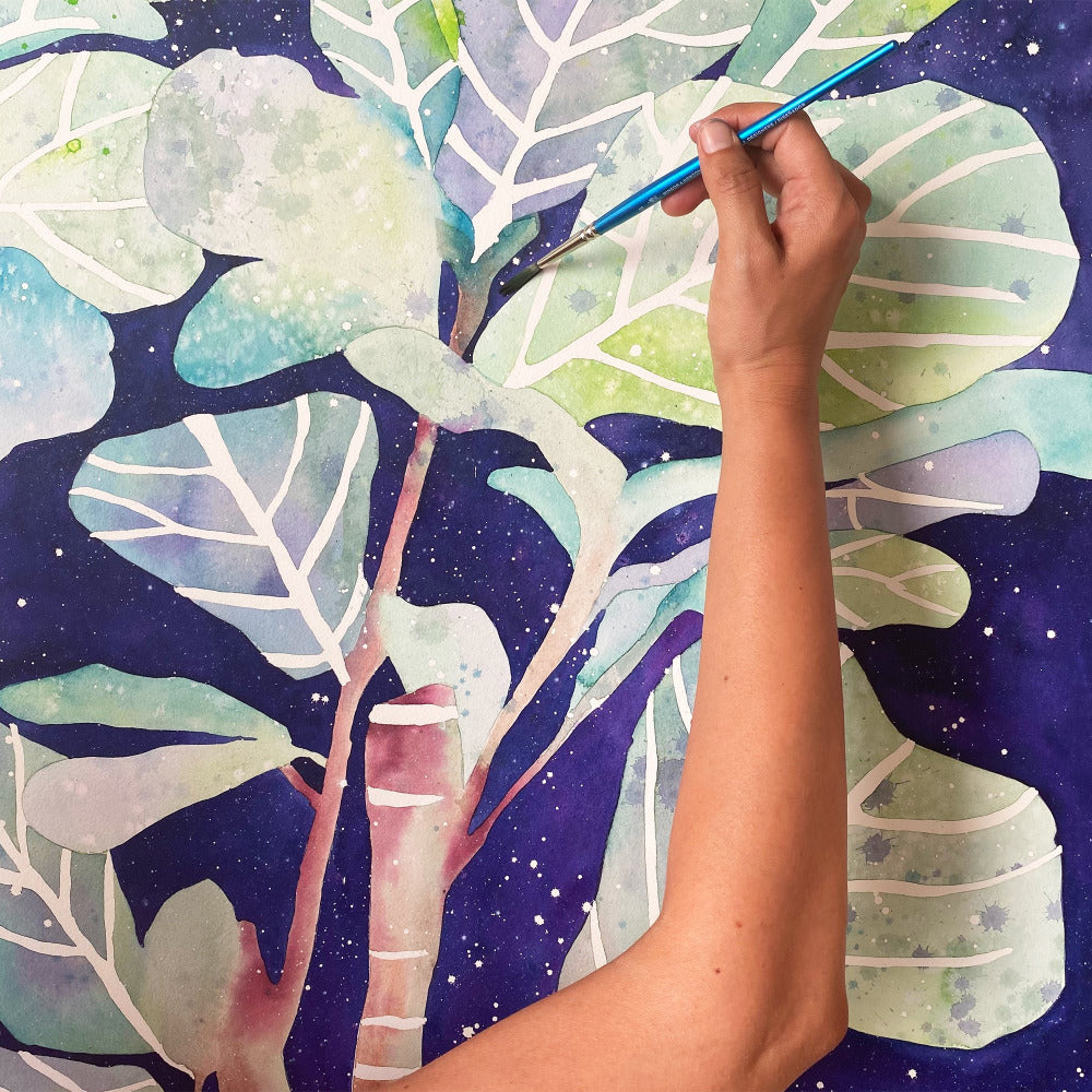 Fig Plant Dream, Original Art | Ingrid Sanchez | CreativeIngrid ...