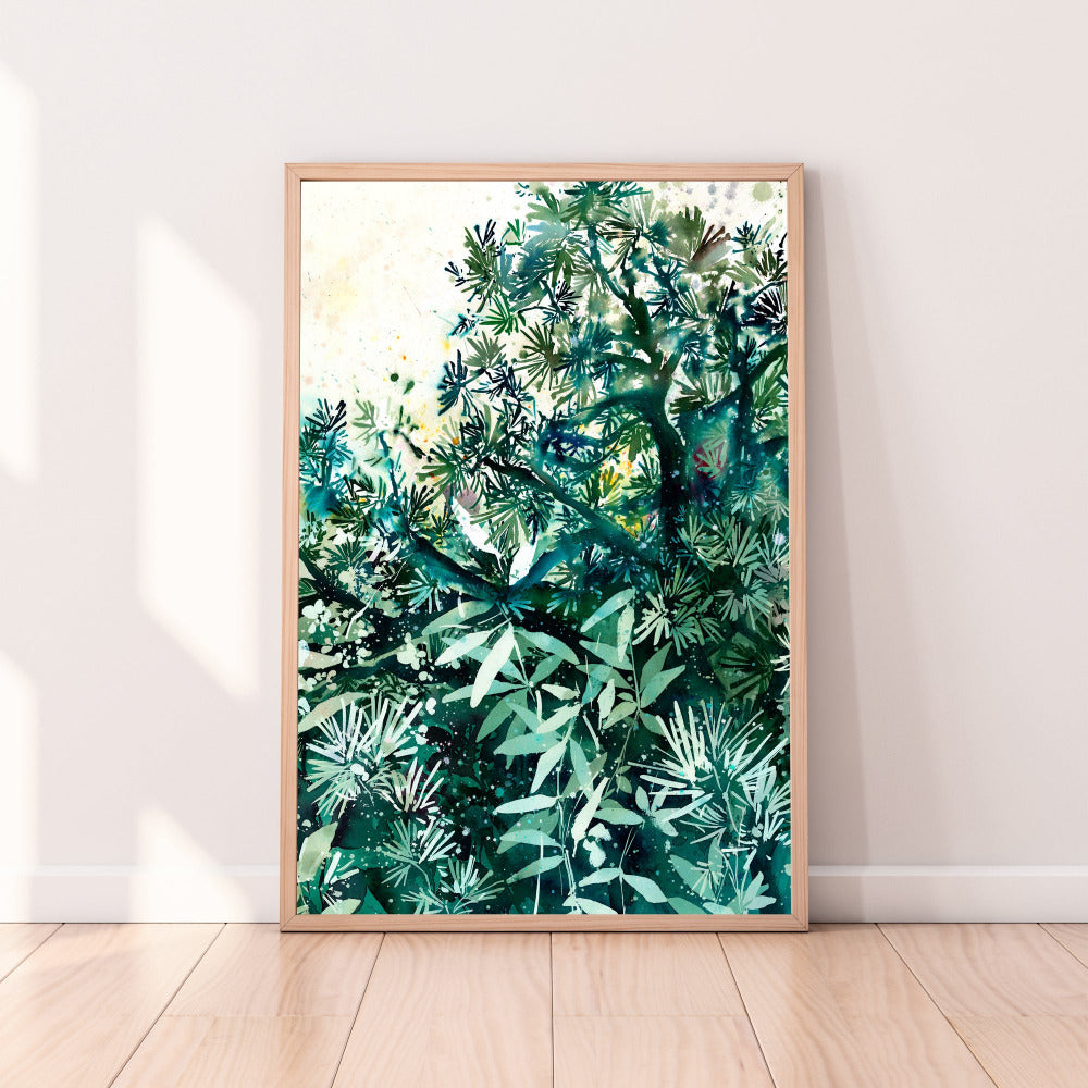 Japanese Tea Garden, Original Art | Ingrid Sanchez | CreativeIngrid ...